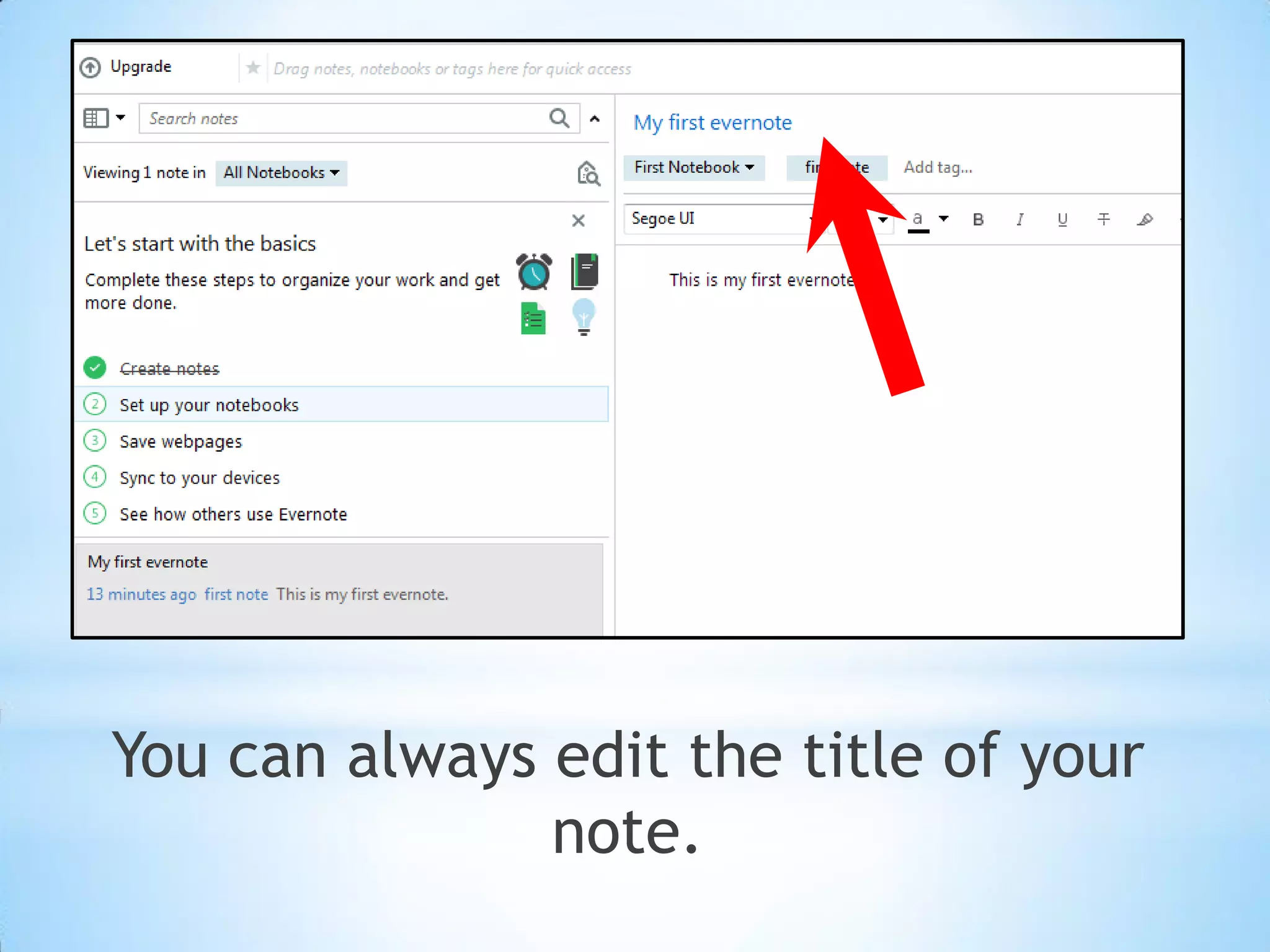 Evernote Tutorial | PPT