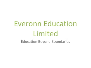 Everonn education limited original | PPTX