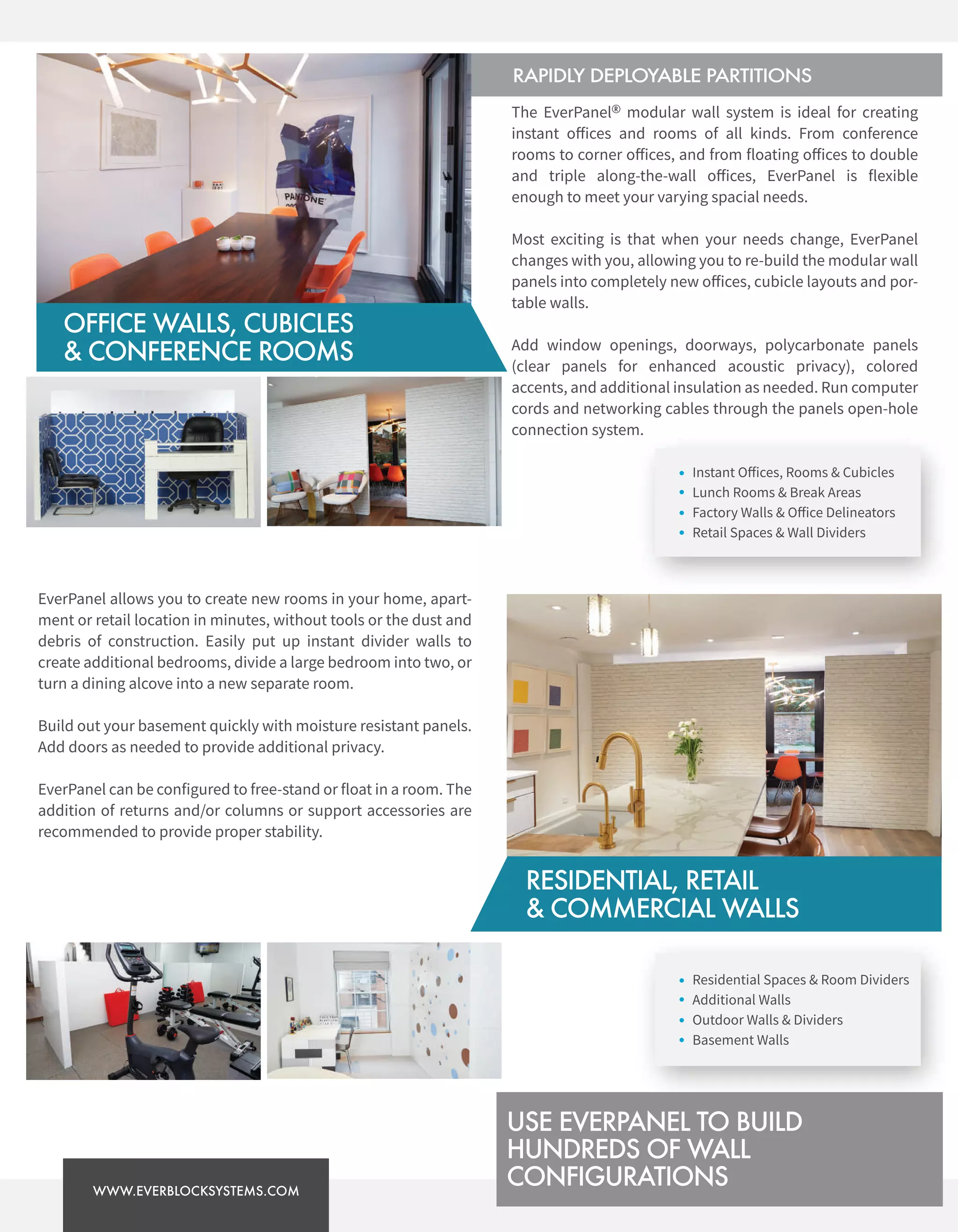 EverPanel Modular Wall Panel System | PDF