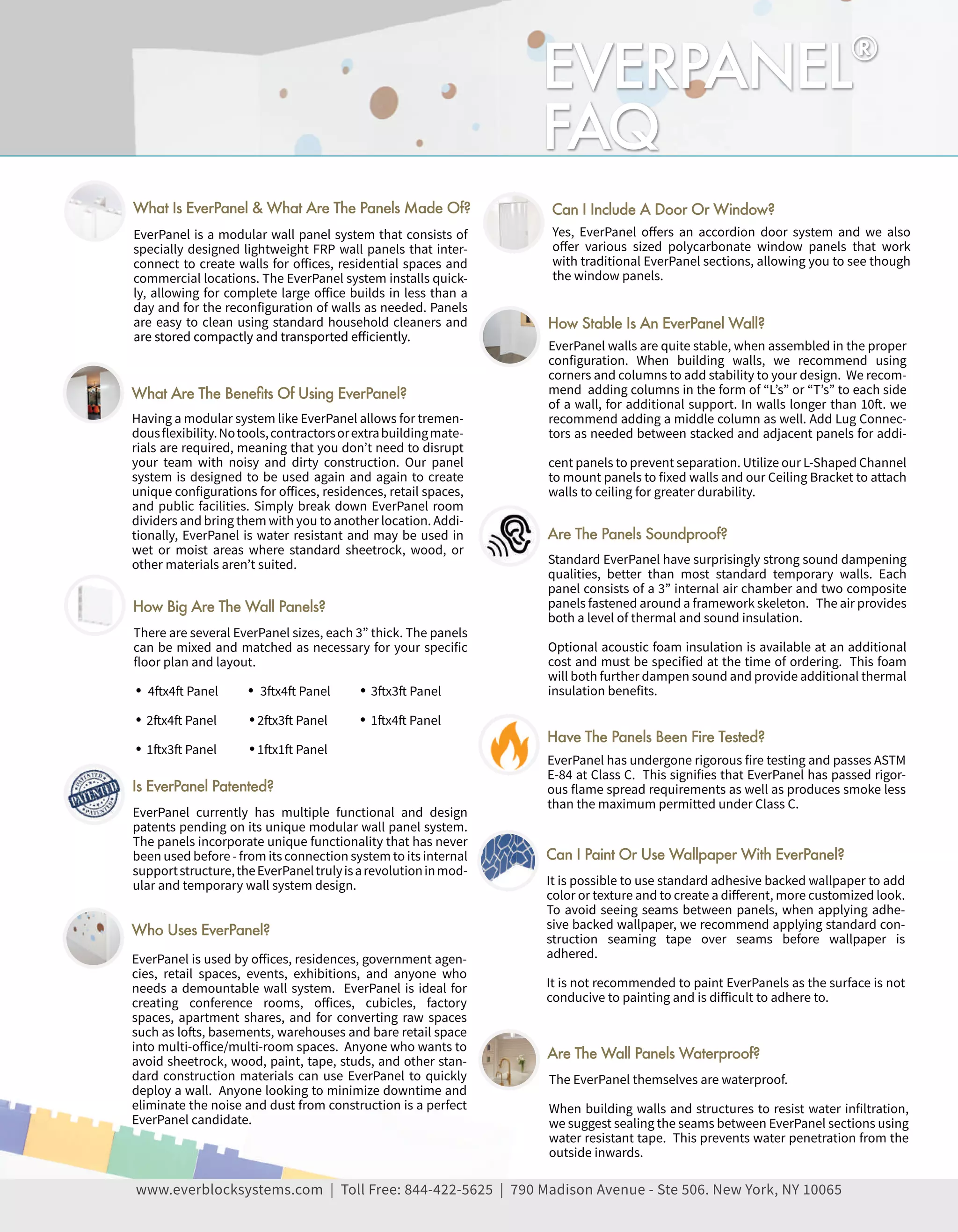 EverPanel Modular Wall Panel System | PDF