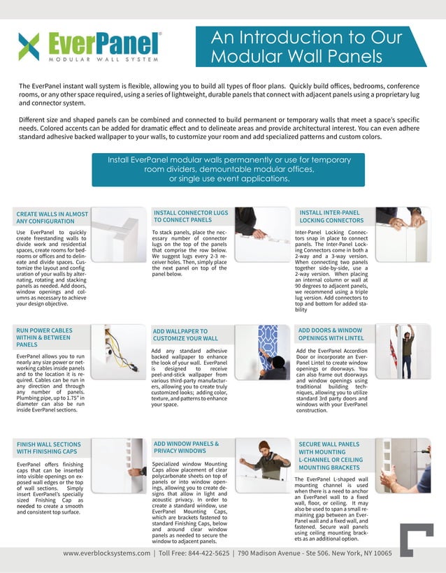 EverPanel Modular Wall Panel System | PDF