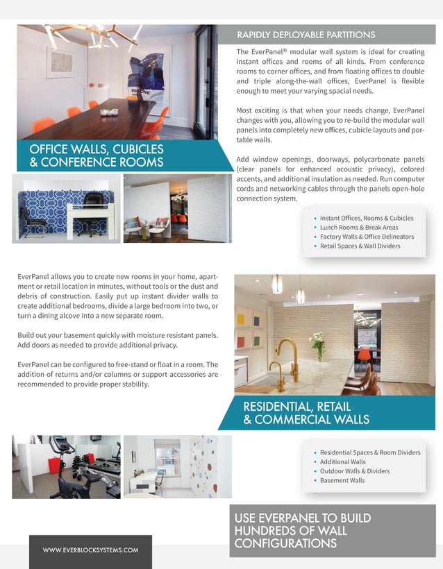 EverPanel Modular Wall Panel System | PDF