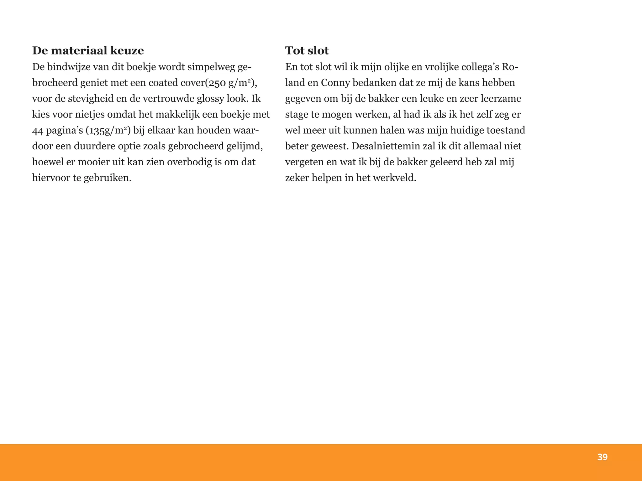 Evers joel stageverslag | PDF