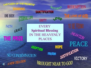 Every Spiritual Blessing Jan 2009 | PPT