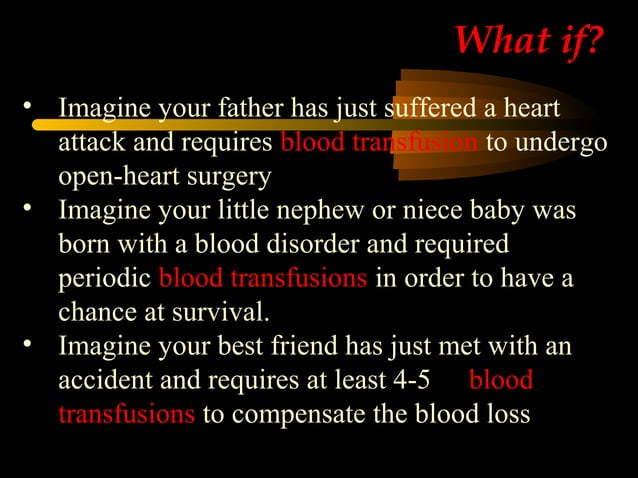 Every blood donor is a hero | PPT