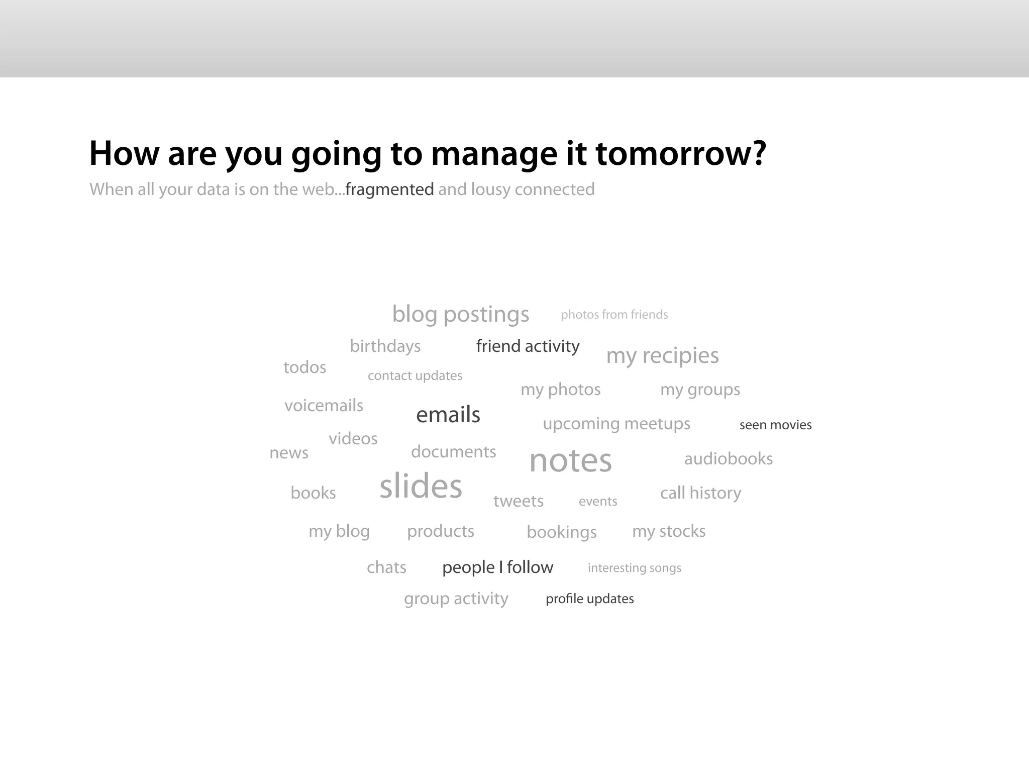 EVERY DAY - An information overflow? | PDF