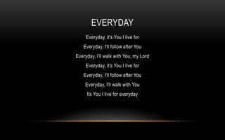 Everyday | PPT