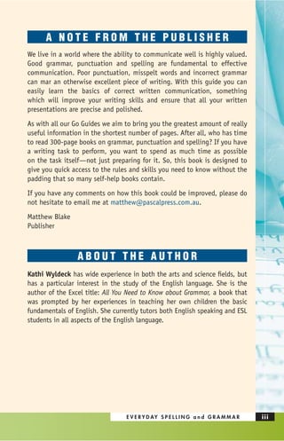 Everyday Spelling and Grammar by Kathi Wyldeck | PDF
