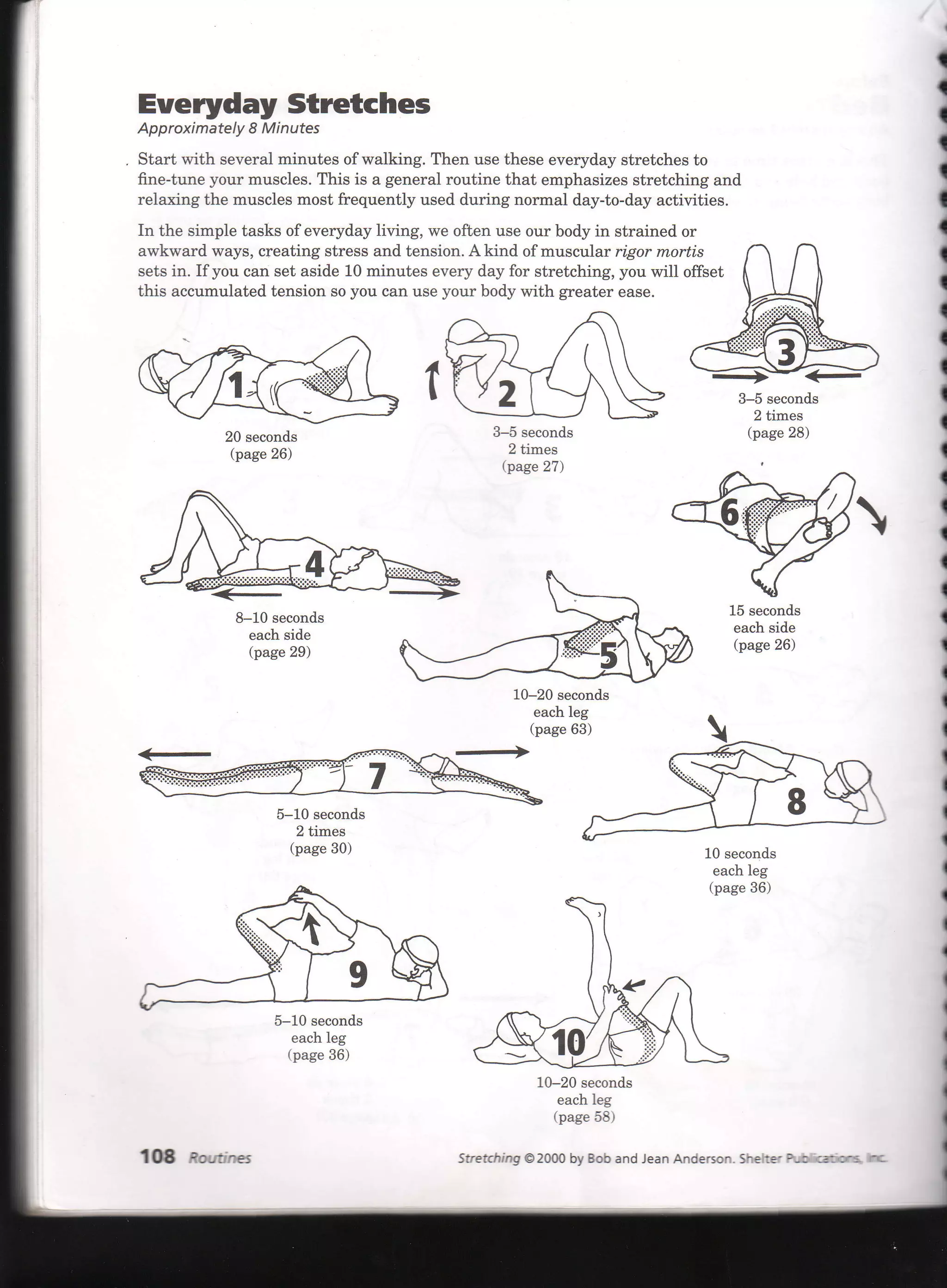 Everyday Stretches Perfect for Anyone | PDF