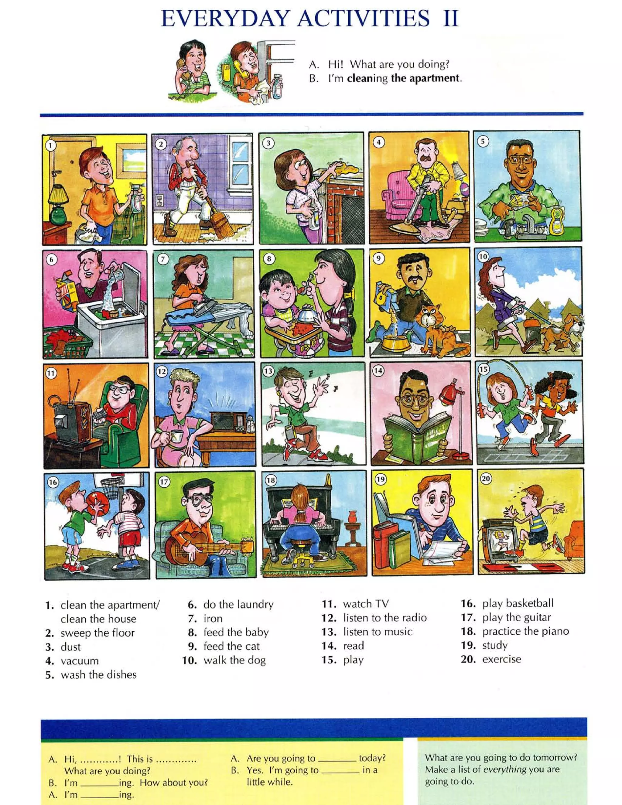 Everyday activities | PDF