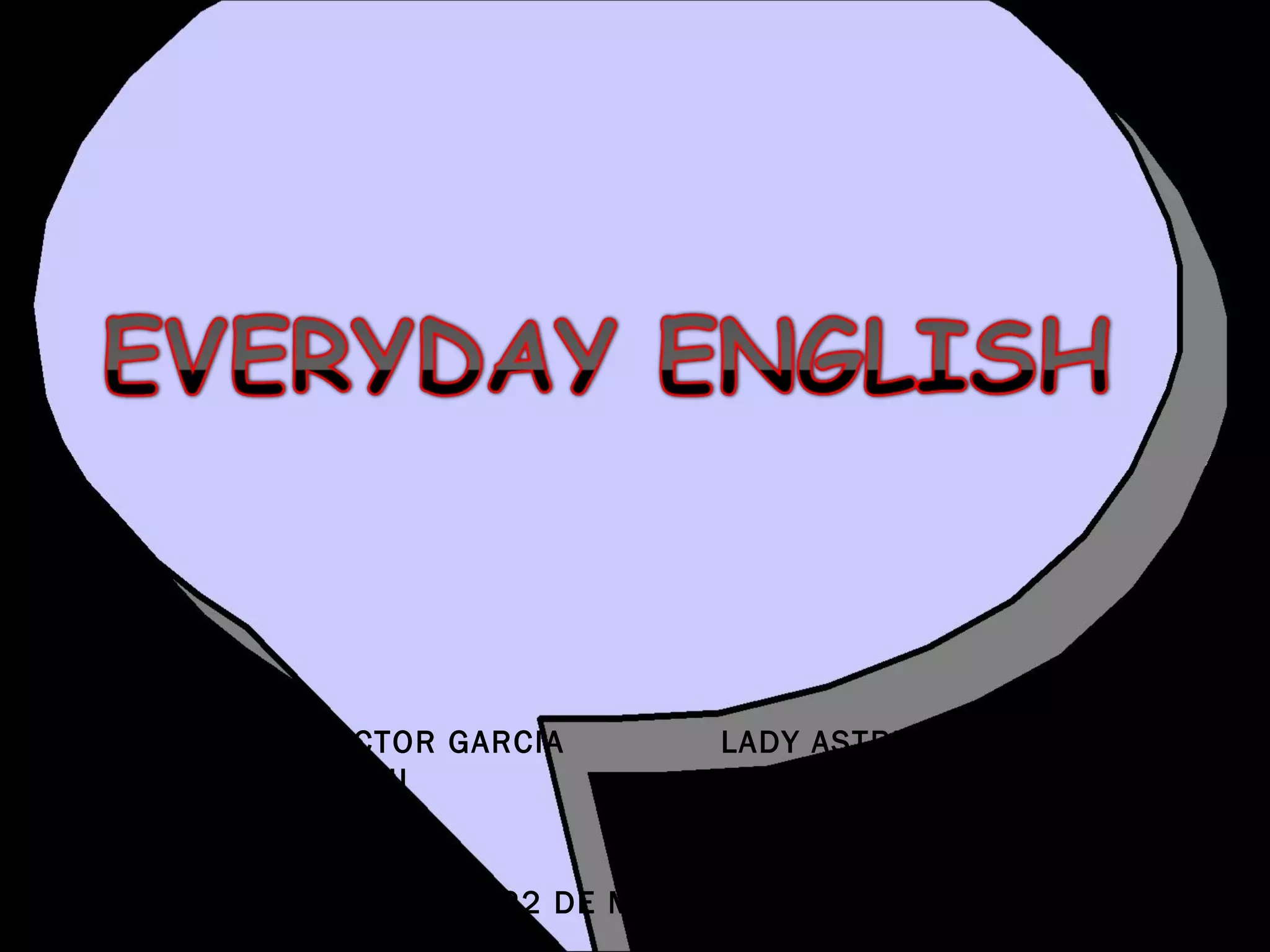 Everyday English | PPT