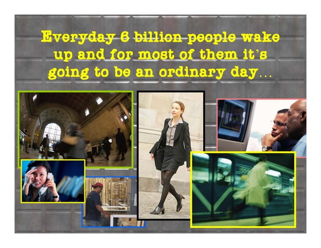 Everyday Extraordinary | PPT