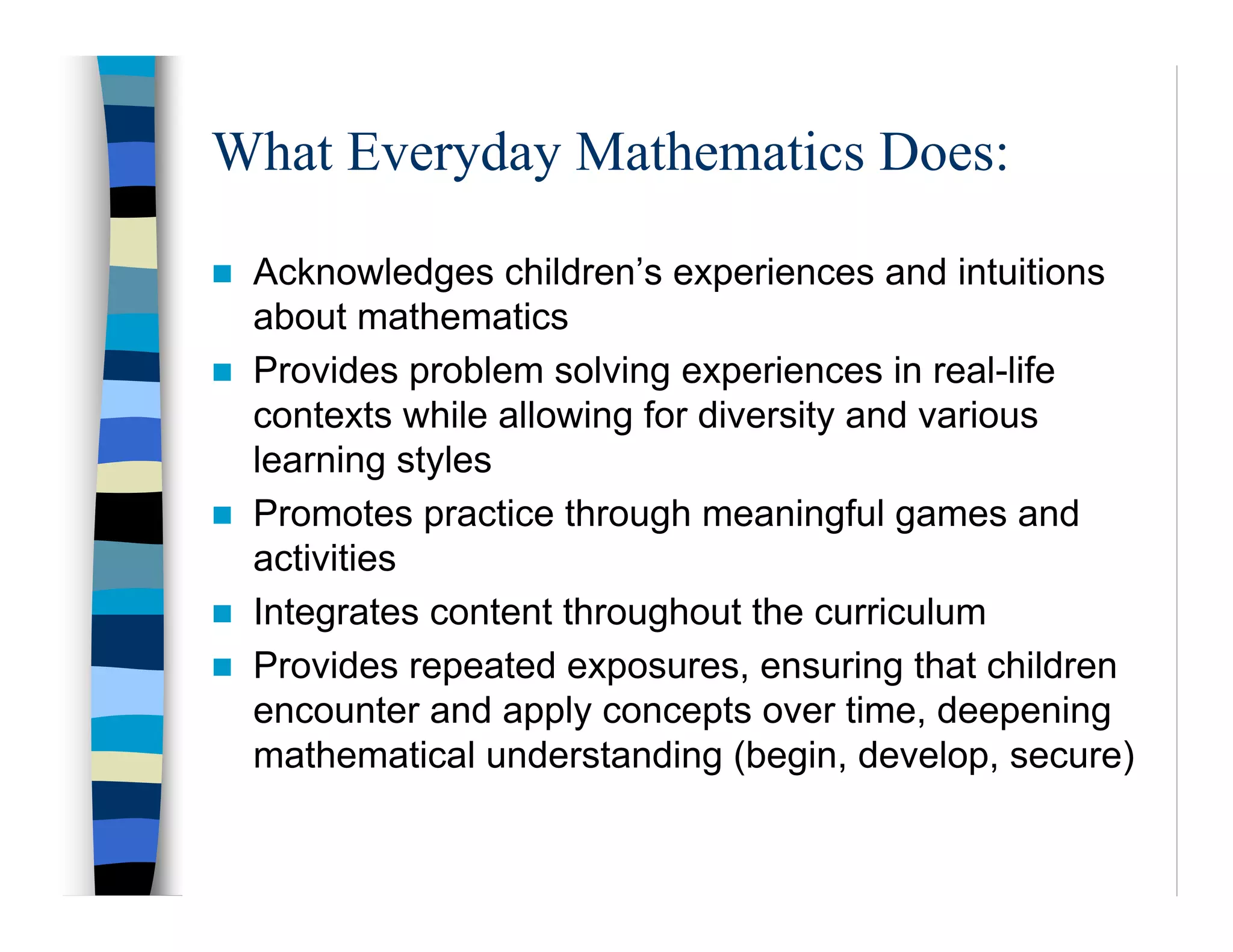 Everyday Mathematicspowerpoint | PDF