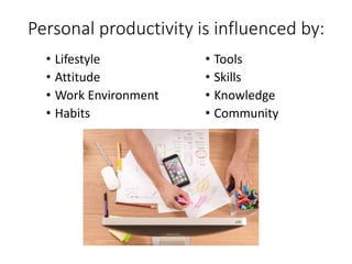 Everyday Productivity | PPTX