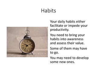 Everyday Productivity | PPTX