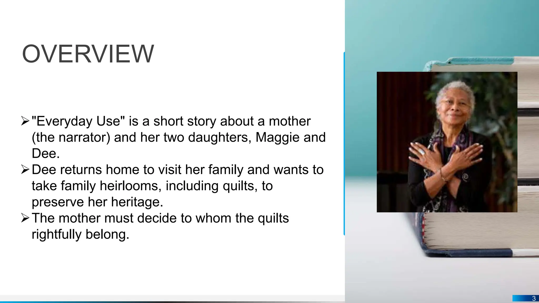 Novel "EVERYDAY USE" by Alice Walker.pptx | Genealogy and Ancestry ...