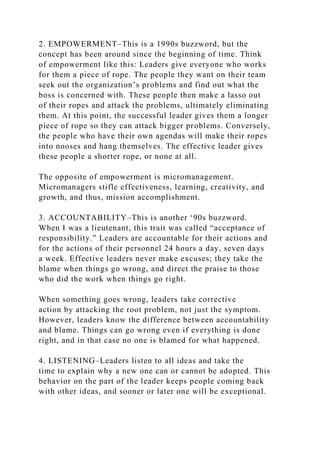 Everyone in the Air Force should be a leader! Everyonehas a .docx