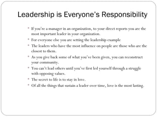 Everyone Is A Leader | PPT