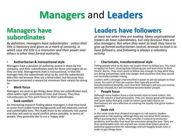 Everyone is a leader | PDF | Executive Leadership & Management | Business