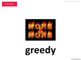 Everyone Speak! 3 Unit 1 Lesson 1 to 5 Powerpoint | PPTX