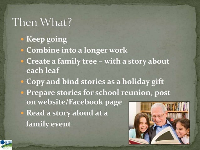 Every Picture Tells a Story Part 2: Writing Photo Stories | PPTX