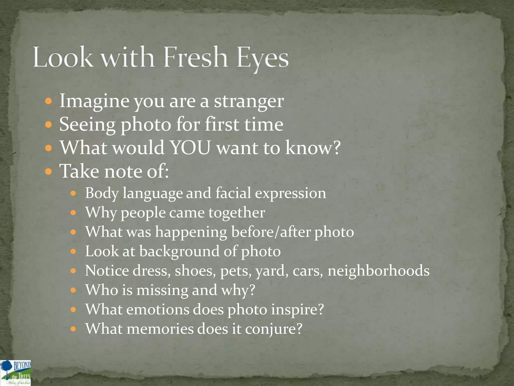 Every Picture Tells a Story Part 1: How To Write Great Photo Captions ...