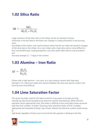 EVERY SINGLE EQUATION IN CEMENT INDUSTRY.pdf QUALITY CONTROL FORMULAS 1 ...