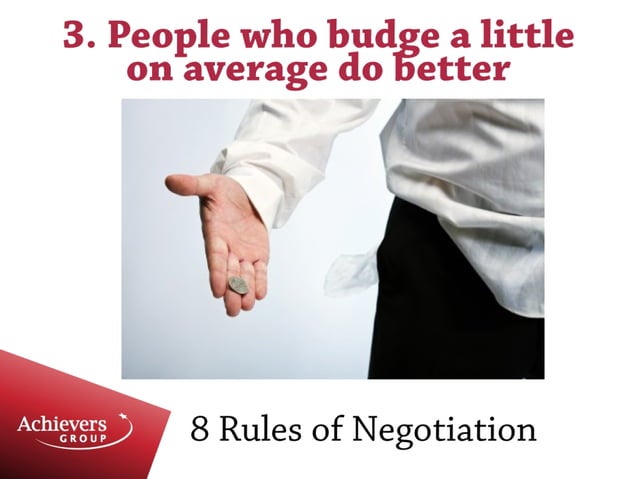 Everything is Negotiable