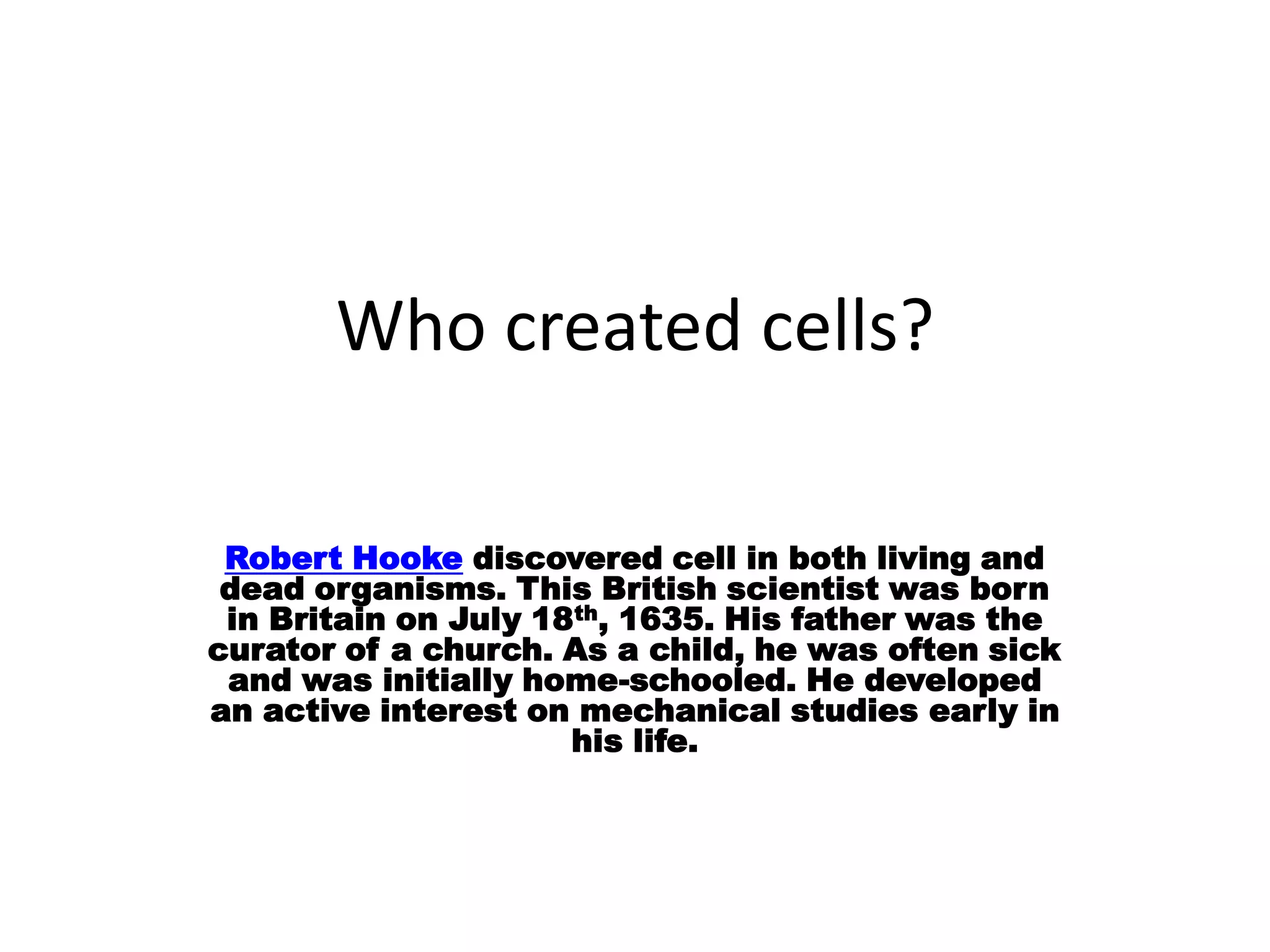 Everything about cells! | PPTX