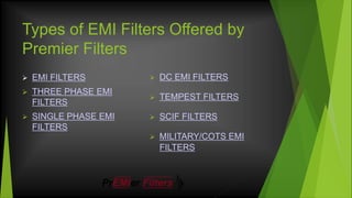 Everything about EMI filters | PPT
