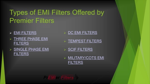 Everything about EMI filters | PPT | Indoor Environmental Quality ...