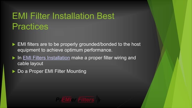 Everything about EMI filters | PPT | Indoor Environmental Quality | Home & Garden