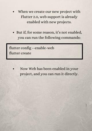 Everything about flutter web development | PDF