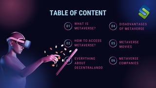 Everything about metaverse. Advantages,Disadvantages, metaverse movies ...