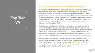 EVERYTHING A REAL ESTATE VIRTUAL ASSISTANT CAN DO FOR YOU | PPT