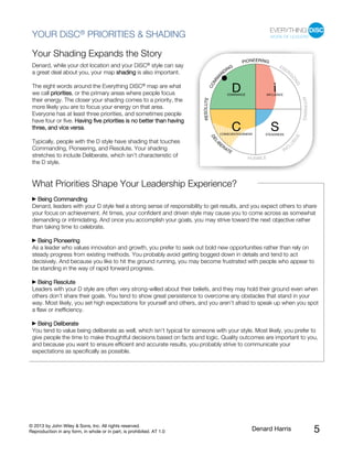 Everything disc work of leader profile | PDF