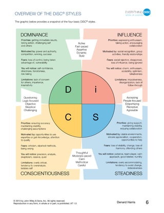 Everything disc work of leader profile | PDF