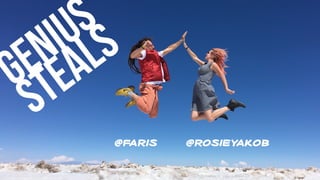 Faris Yakob's keynote presentation at Mumbrella's CommsCon | PPT