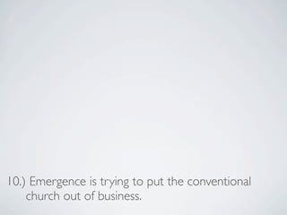 Everything You Think about Emergence Christianity Is Wrong | KEY ...