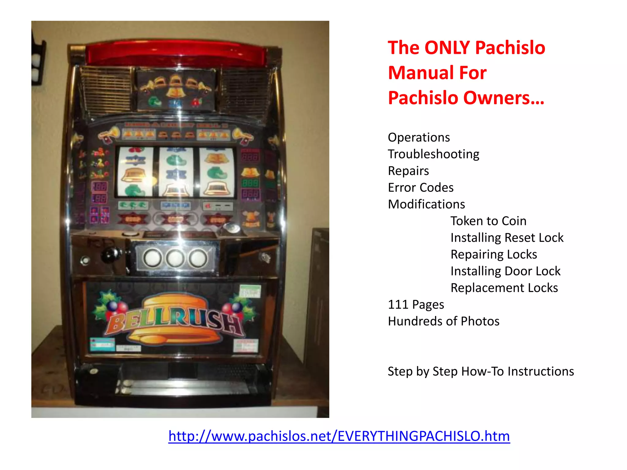 Everything Pachislo Manual | PPTX