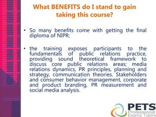 All You Need to know about the NIPR Professional Certitification | PPTX