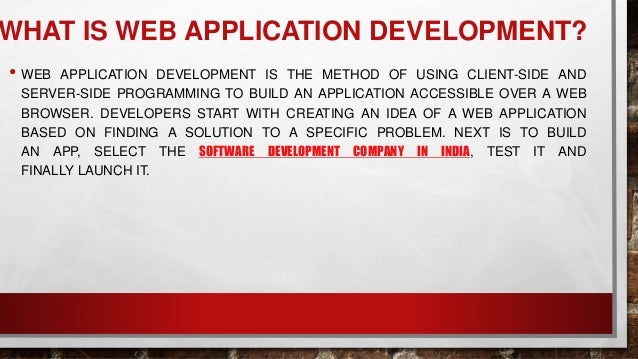 Everything to know about web application development in 2022 | PPT