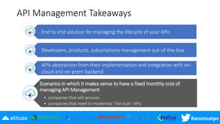 Everything you always wanted to know about API Management (but were ...