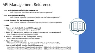 Everything you always wanted to know about API Management (but were afraid to ask) | PPT