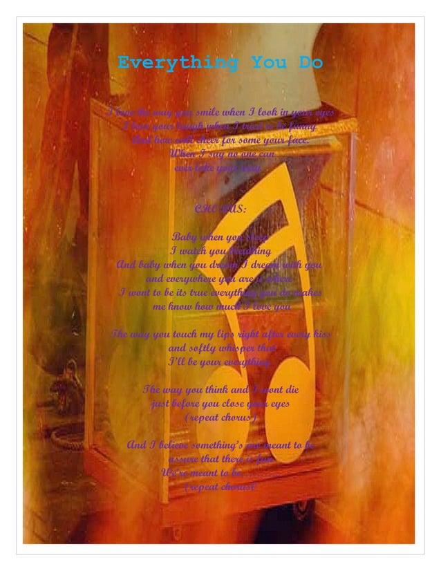 Everything You Do | PDF