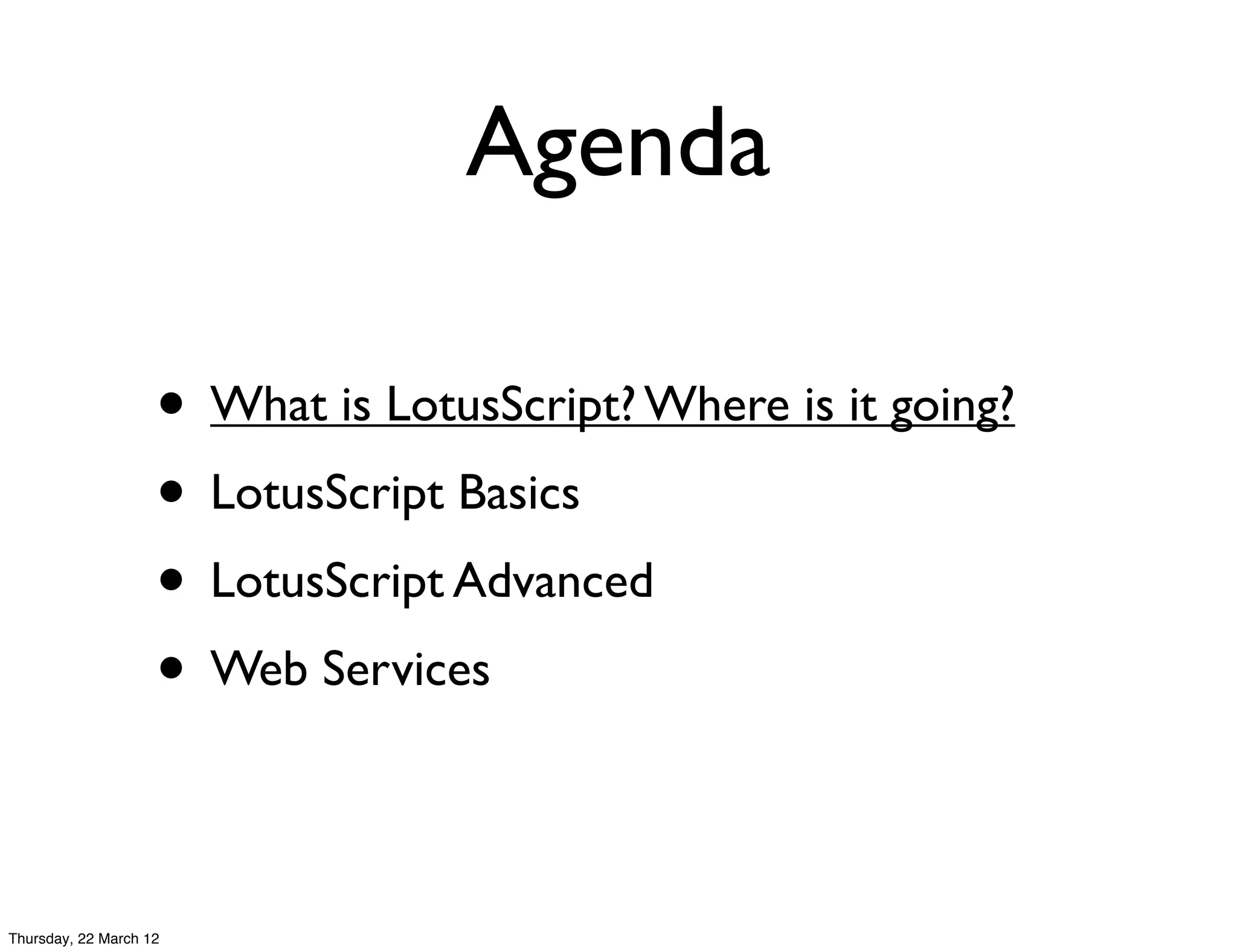 Everything you ever wanted to know about lotus script | PPT