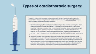 Everything you must know about cardiothoracic surgery — Aditi jagtap ...