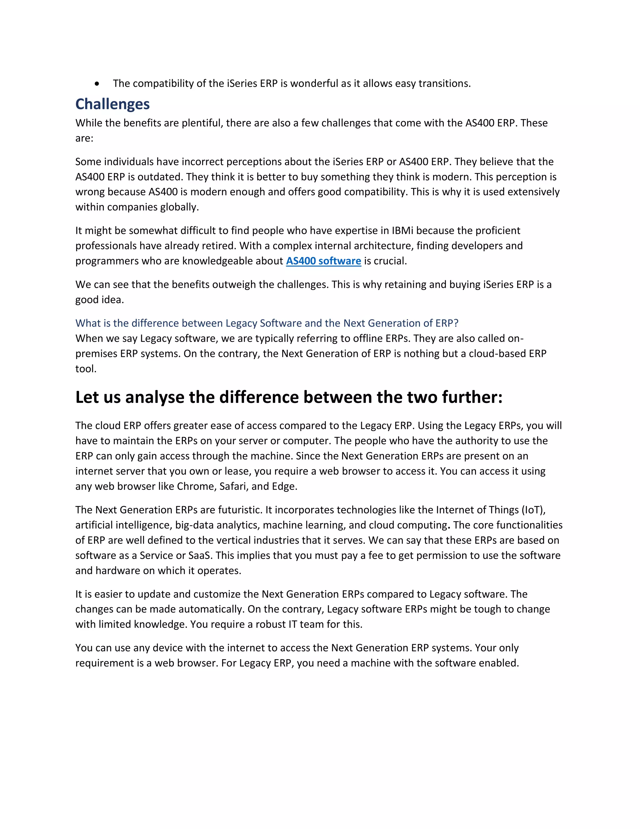 Everything You Must Know About IBM AS400 ERP and ERP Cloud.pdf