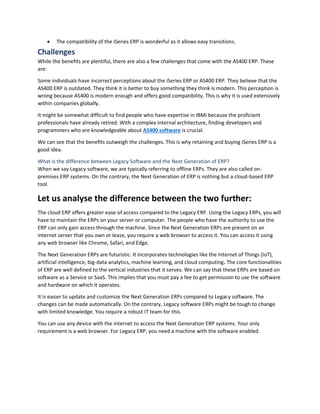 Everything You Must Know About IBM AS400 ERP and ERP Cloud.pdf