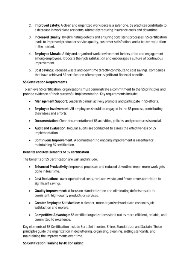 Everything You Need To Know About 5c Certification Pdf